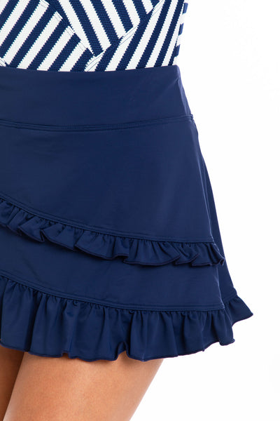 Navy Skort